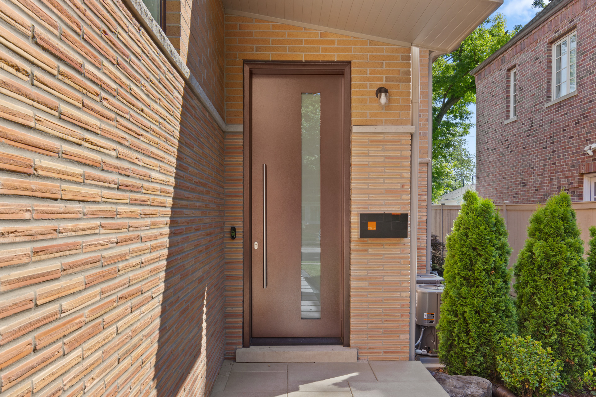 modern-aluminum-clad-entry-door-in-wilmette - Glenview Haus Custom ...